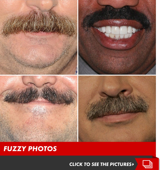 Celebrity Moustache Tattoos