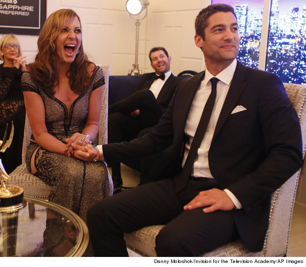Allison Janney, 55, Attends Emmy Awards with Much Younger Boyfriend ...