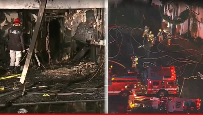 Johnny Mathis' Iconic Mansion Burns Down | TMZ.com