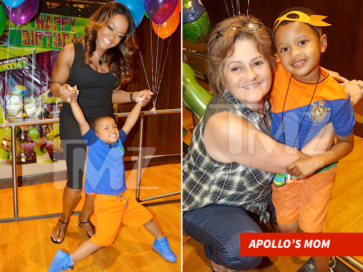 Phaedra Parks -- Son's 6th Bday Bash ... Family's All Here Except ...